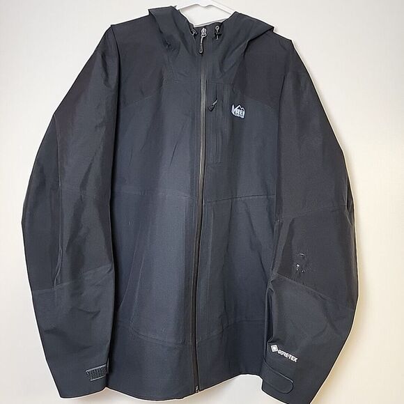 REI | Jackets & Coats | Rei Coop Mens Extra Large Black Xerodry Gtx ...